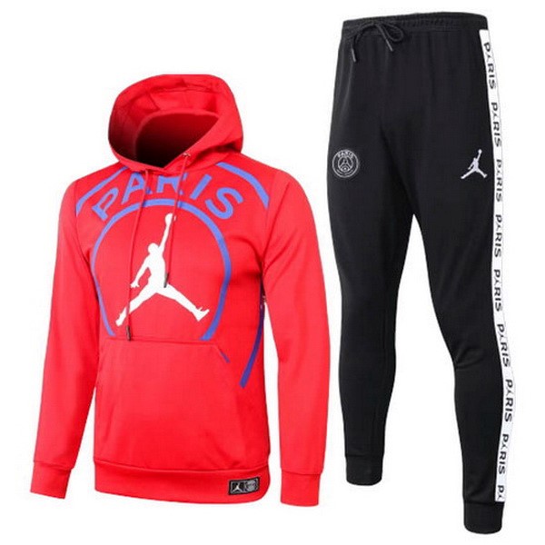Acheter Survetement Football Paris Saint Germain 2020-21 Rouge Noir Pas ...