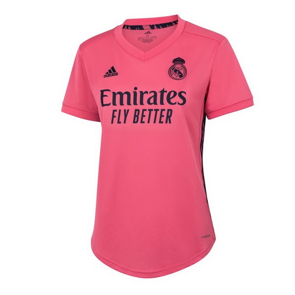 Acheter Maillot Football Real Madrid Exterieur Femme 2020-21 Rose Pas Cher
