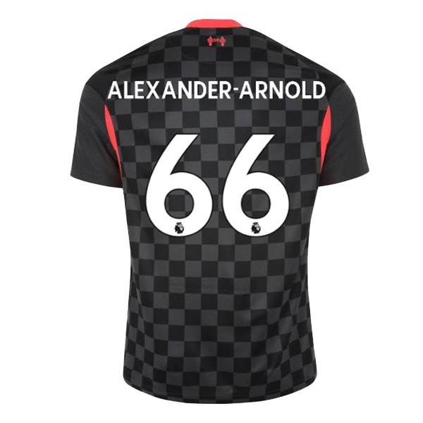 Acheter Maillot Football Liverpool NO.66 Arnold Third 2020-21 Noir Pas Cher